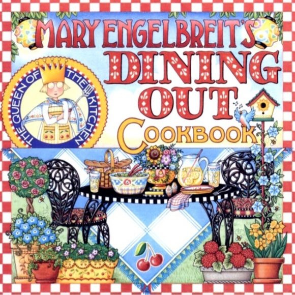 Kitchen | Vintage Mary Engelbreits Dining Out Cookbook | Poshmark